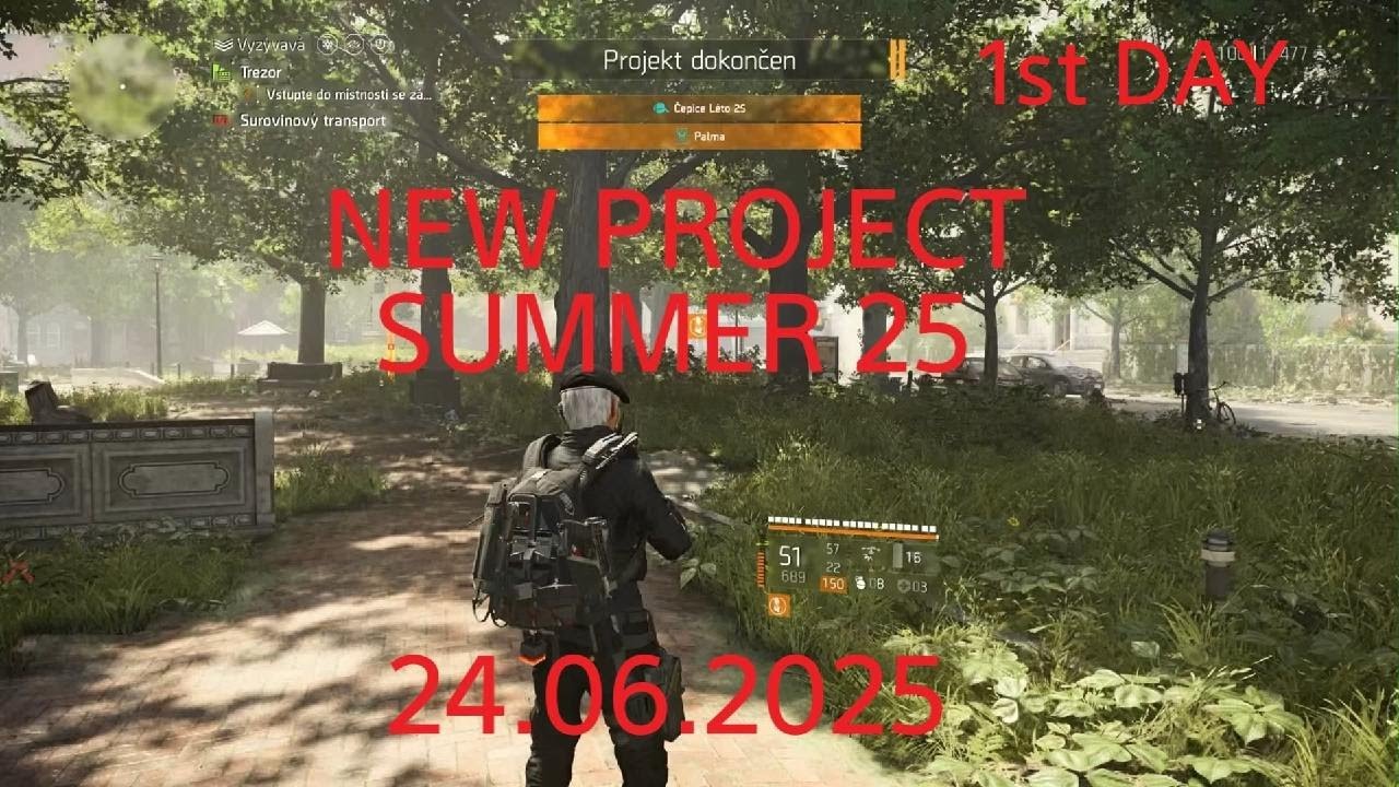 The Division 2_SUMMER 25 - NEW PROJECT - 1st Day - YouTube