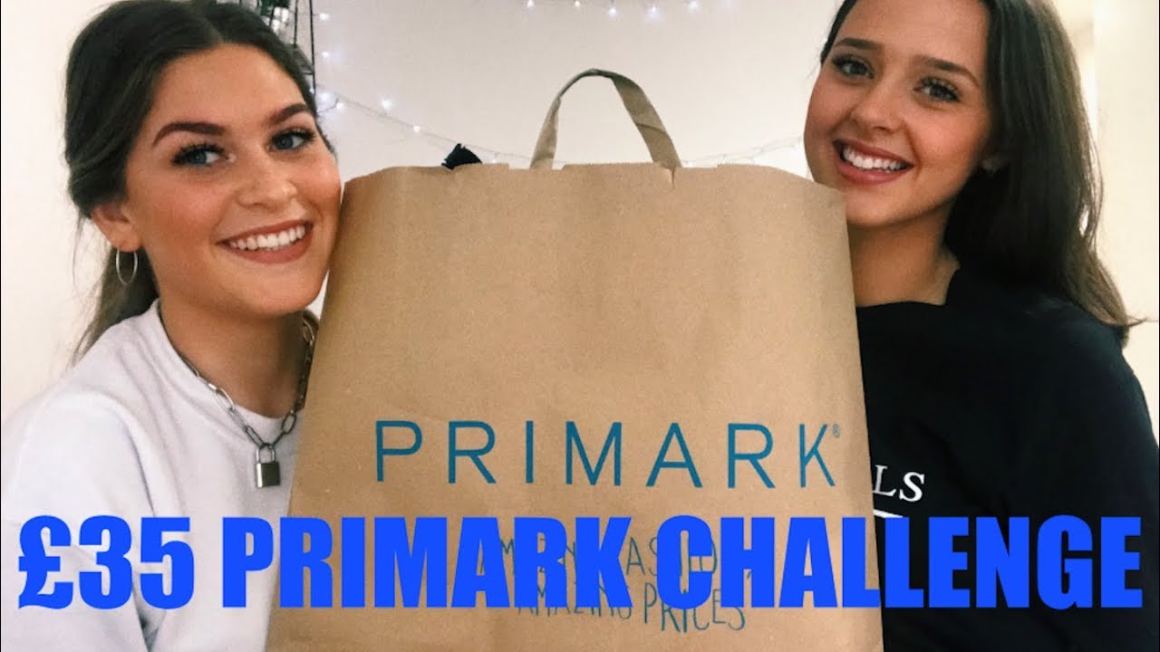 £35 Primark Challenge | Lucy and Anna - YouTube