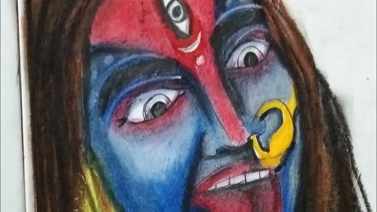 Kalika Mata drawing #KalikaMatadrawing #drawing #easydrawing # ...