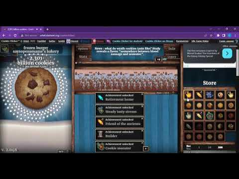 How to get infinite cookies in Cookie Clicker! - YouTube
