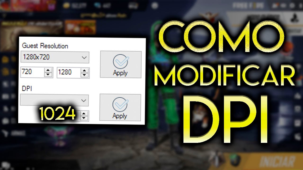 Como Modificar DPI en Bluestacks, MSI App Player Cualquier Version ...