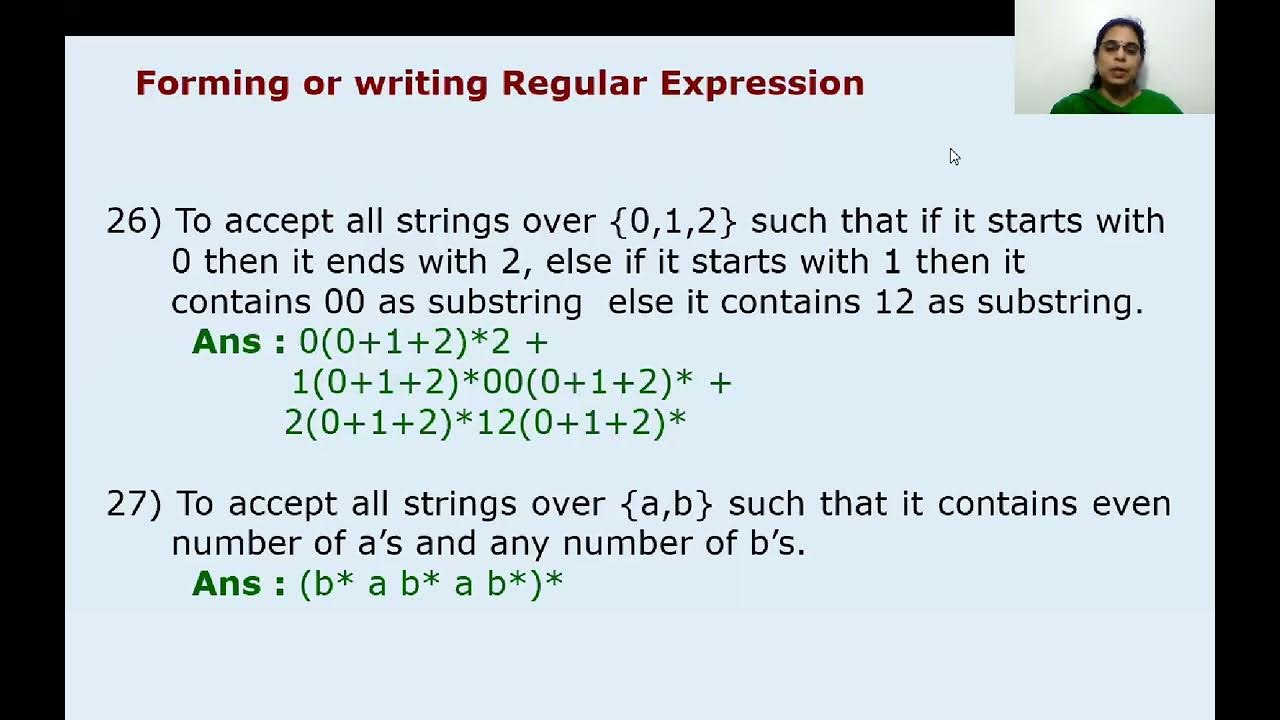 Regular Expression Part 2 - YouTube