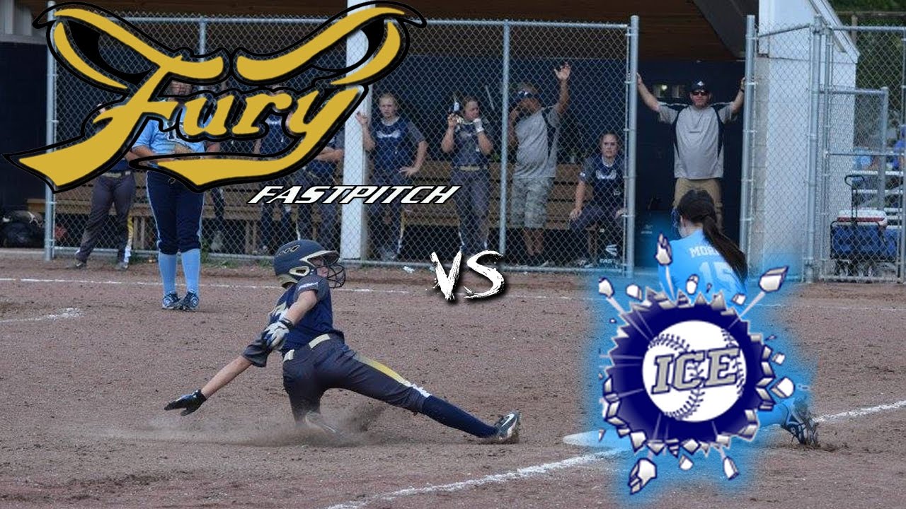 Fury Fastpitch Vegas 02 vs Ice Black (Michigan) 14u fastpitch softball ...