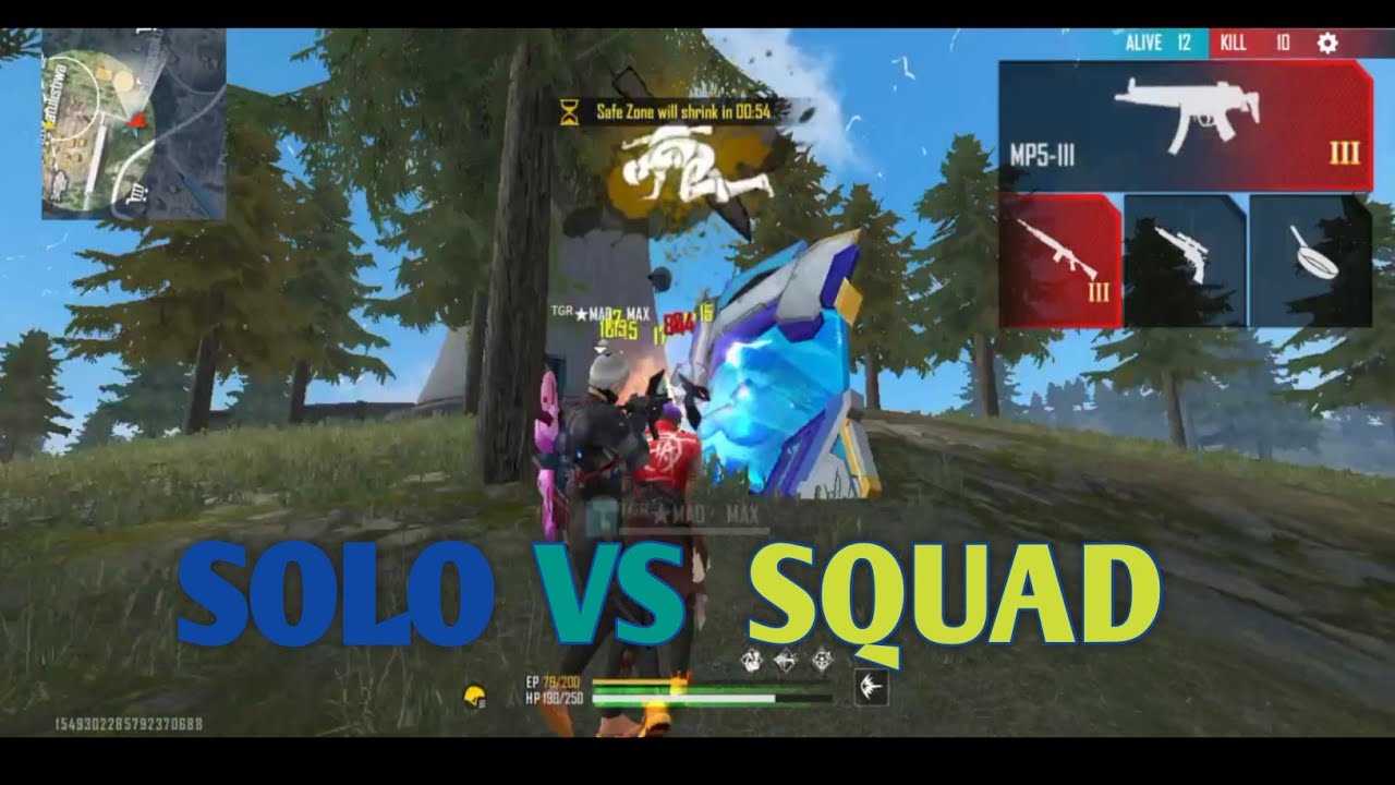 SOLO VS SQUAD!! m14 op 🔥🔥 - YouTube