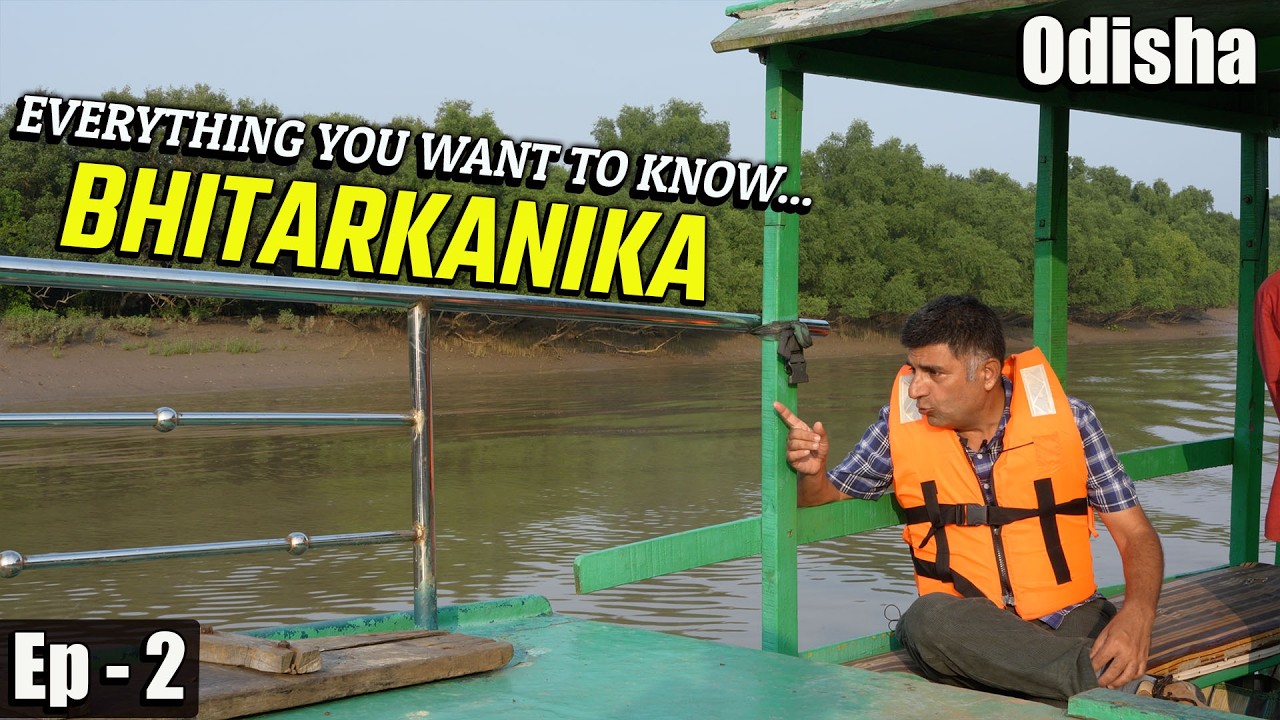 Ep 2 Bhitarkanika Wildlife Sanctuary, Odisha | Mangrove forests ...
