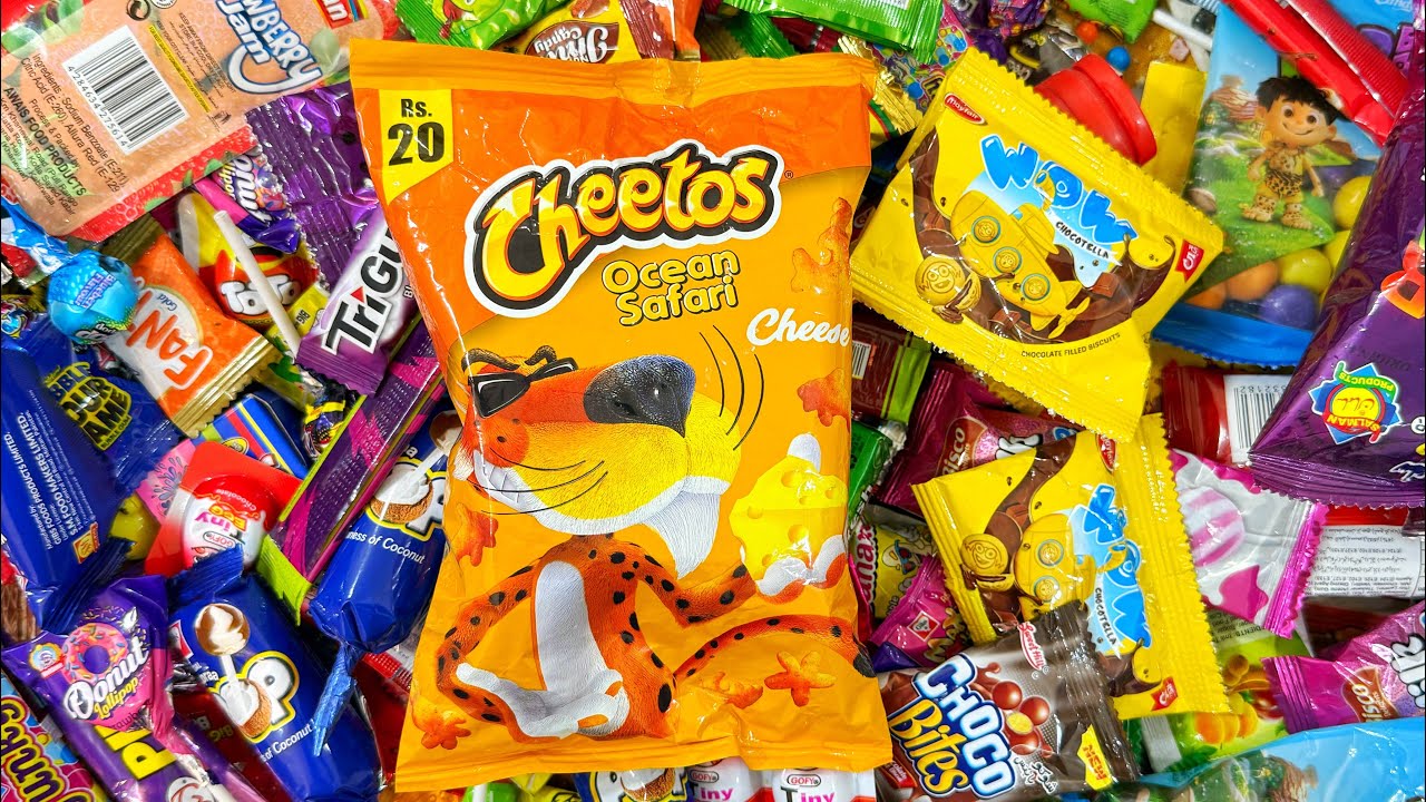 Sweet Cheetos snacks | Satisfying Rainbow Surprise candies, chocolates ...