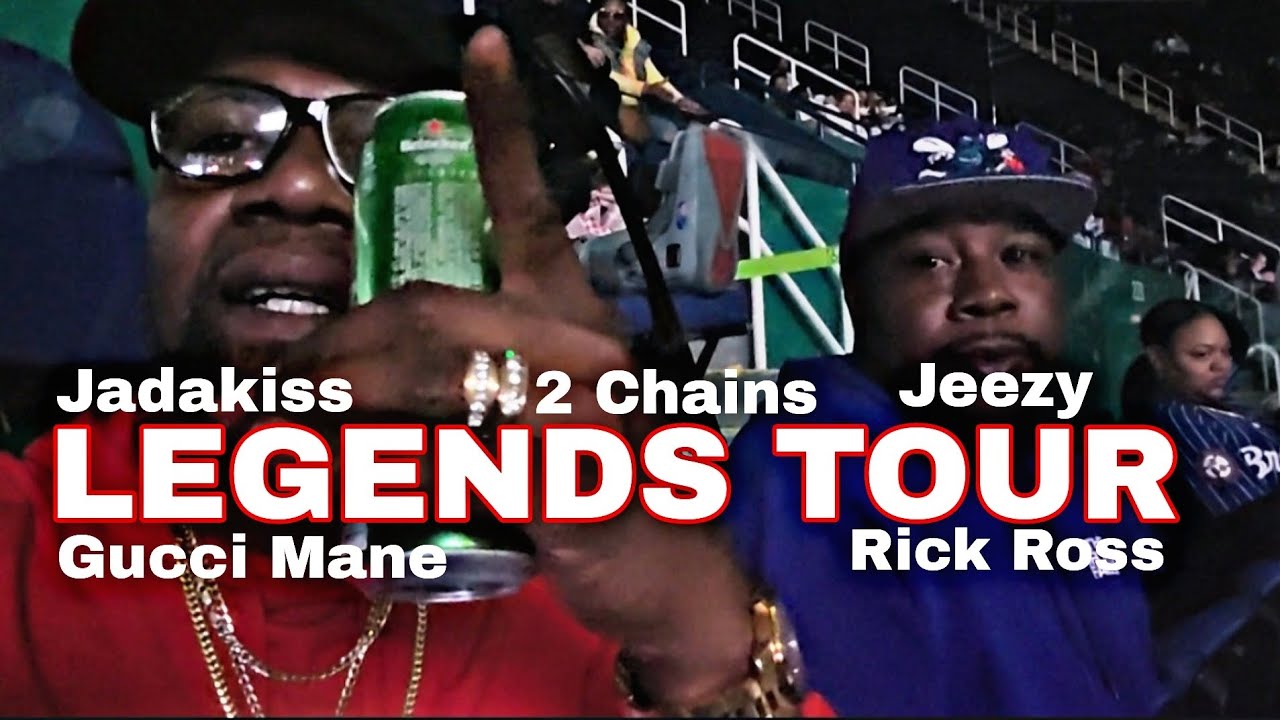 CONSIOUS LIVING VLOG SERIES: Legends tour ( Jadakiss, 2 Chains, Gucci ...