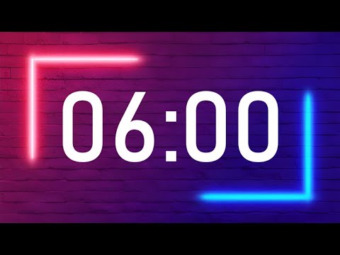 6 Minute Timer Countdown ⏰ - YouTube