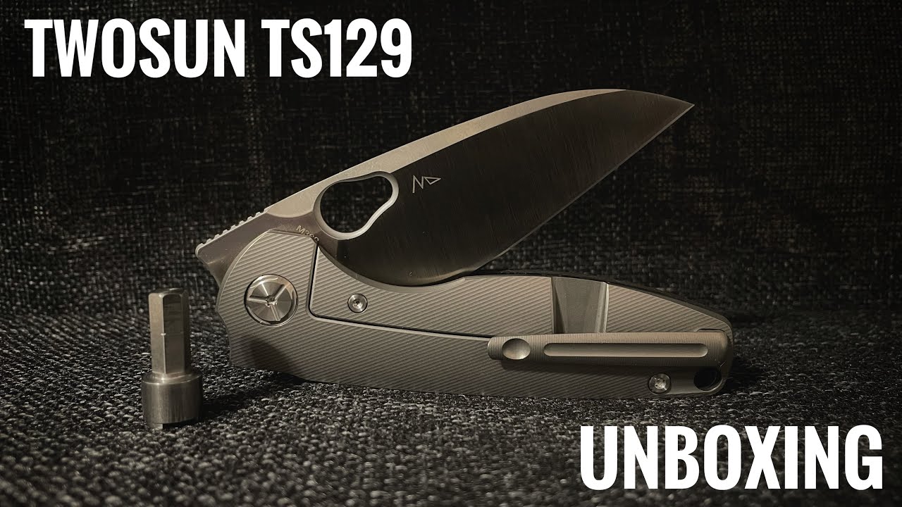 Mail Call Monday Unboxing a Twosun TS129 Pocket Knife + - YouTube