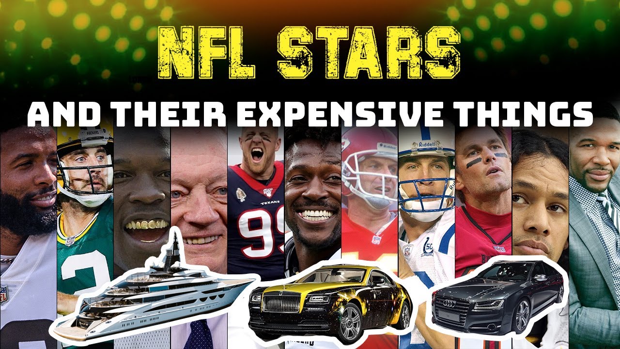 NFL Stars And Their Expensive Things - YouTube