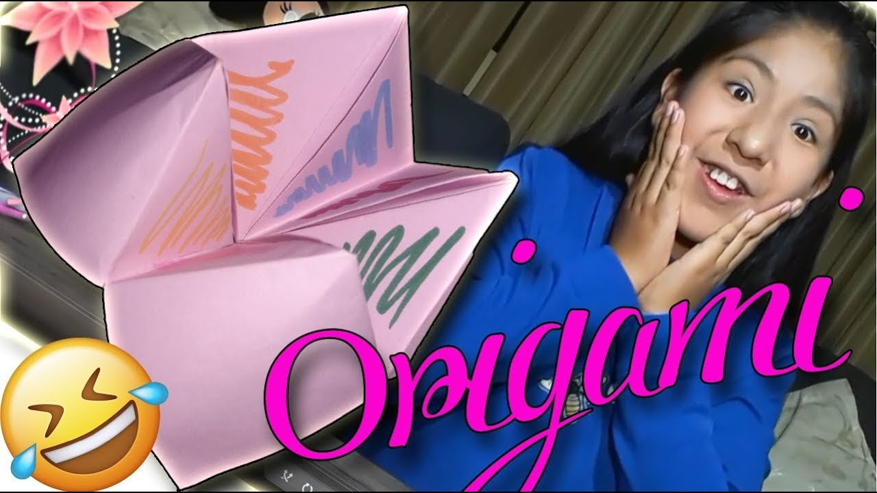 Origami divertido para jugar con tus amigos Paso a paso /Ranny - YouTube