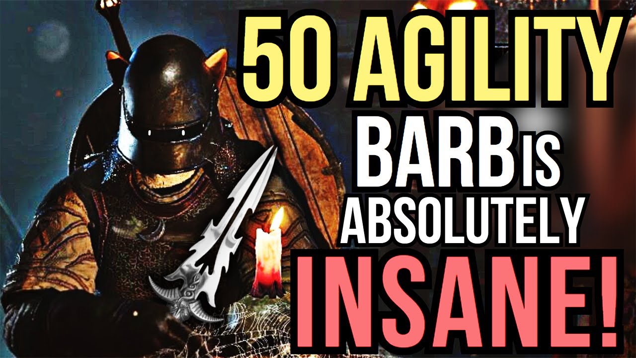 50 Agility BONK Barb does ABSURD DPS | Dark and Darker - YouTube