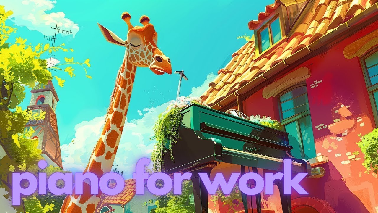 beautiful and soothing piano music for work, study, and focus 🎹 - YouTube