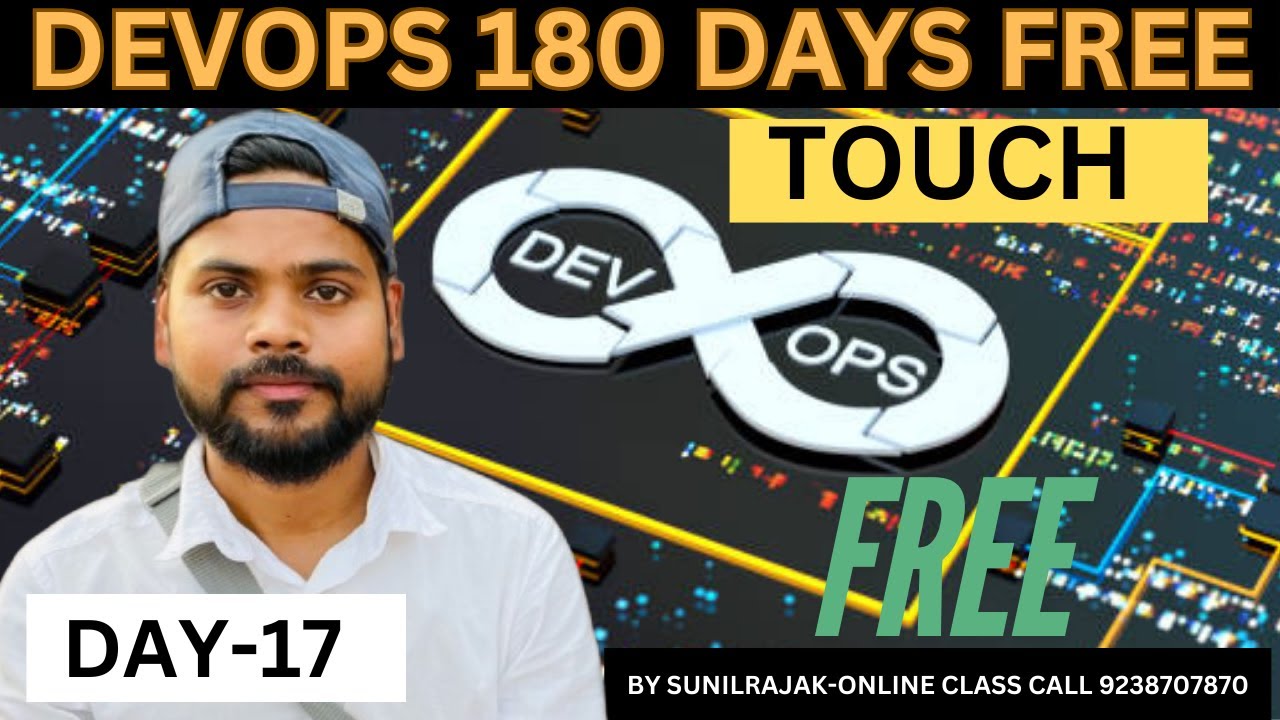 DEVOPS 180 DAY-17 BY SUNILRAJAK FREE |LINUX TOUCHCOMMAND WITH ADVANCE USE CASE#linux #devops# ...