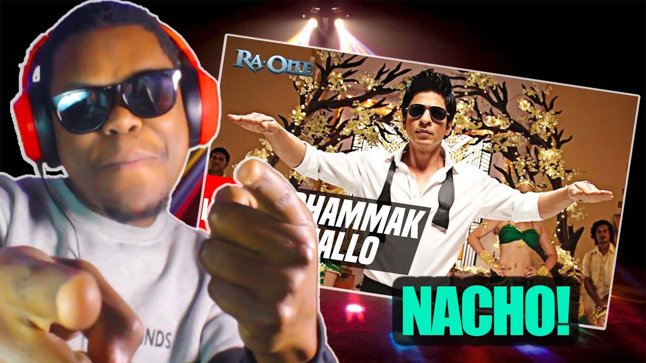 Chammak Challo Music Video African Reaction - ShahRukh Khan - YouTube