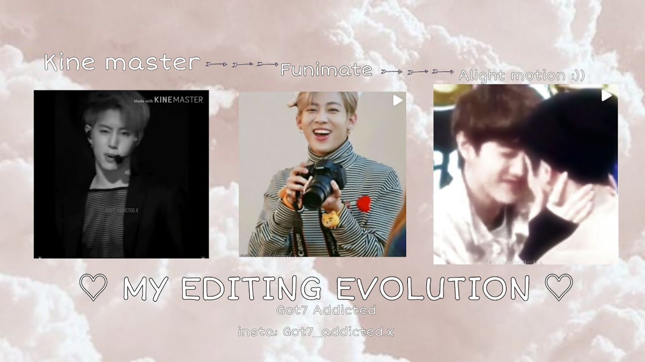 My insta edits evolution♡ - YouTube