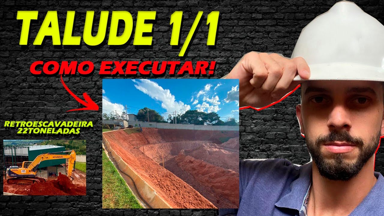 COMO FAZER UM TALUDE - PASSO A PASSO - YouTube