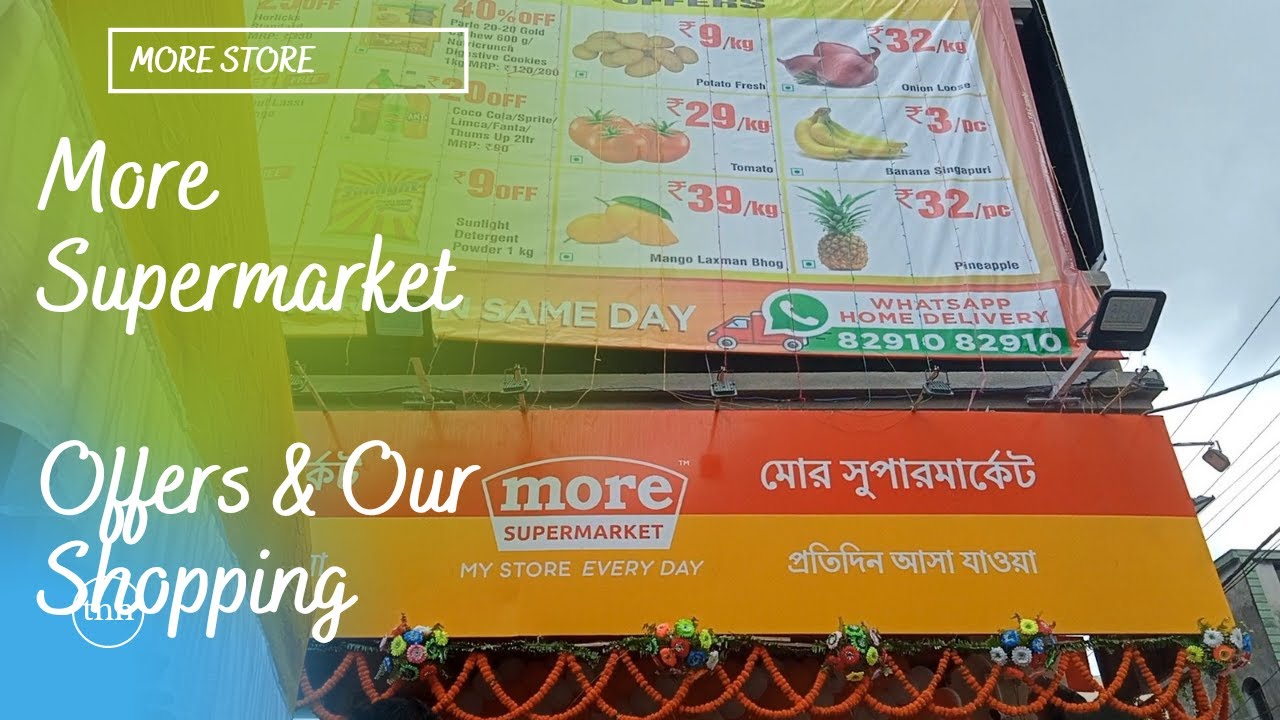 More Supermarket || Inauguration, Offers & Our Shopping ️ - YouTube