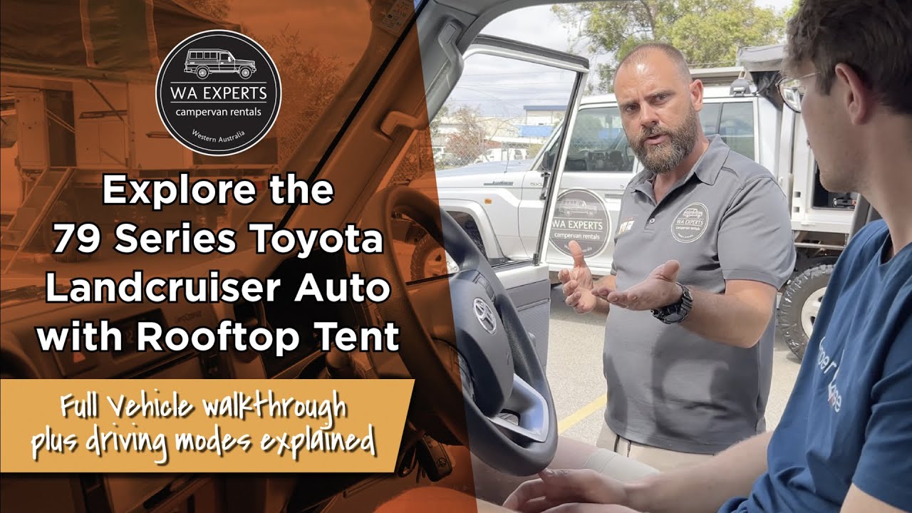 79 Series Toyota LandCruiser 4WD Camper | WA Experts - YouTube