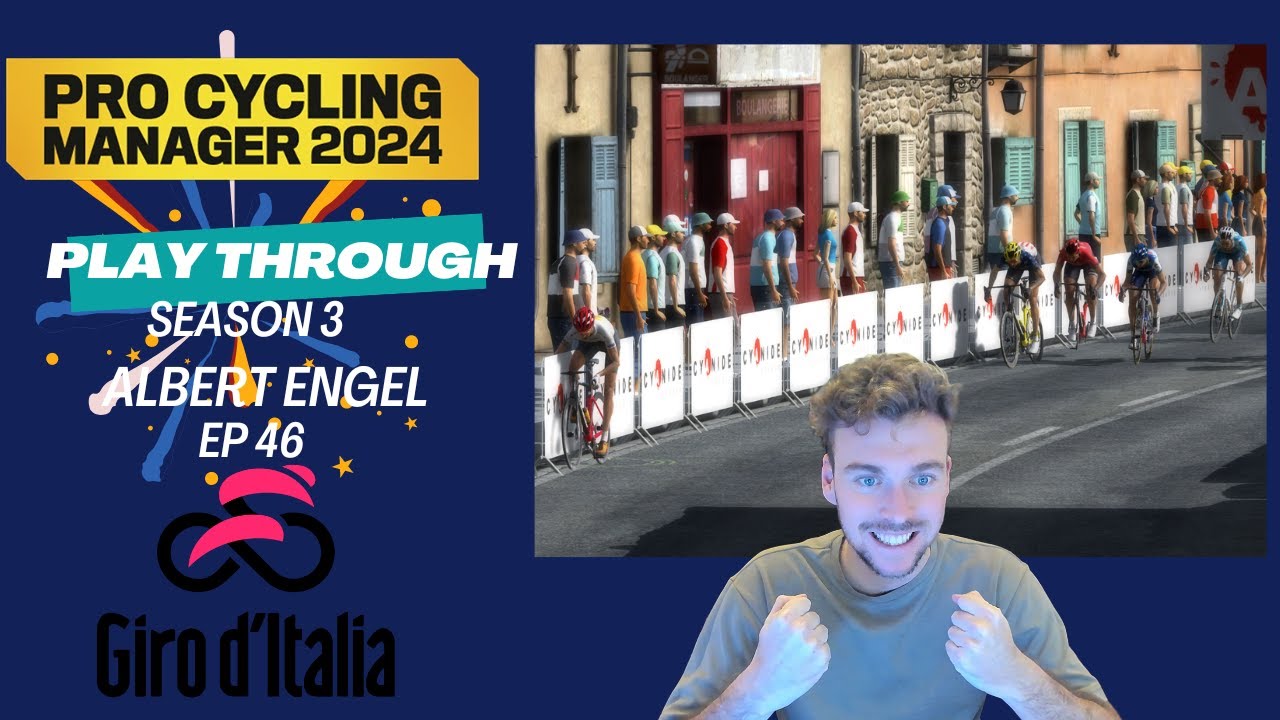 Season 3 - Giro D'Italia!! (Pro Cycling Manager 24) - Albert Engel Pro ...