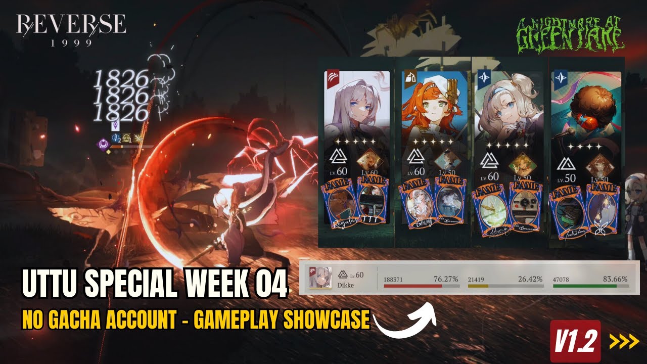 Reverse: 1999 - Free Character Showdown: UTTU Special Week Stage 04 | No gacha Account - YouTube
