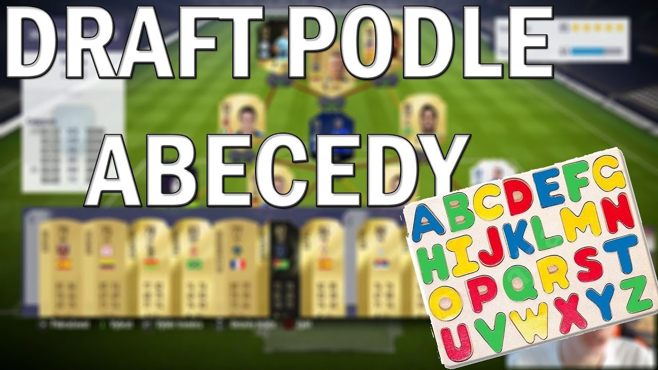 RANDOM DRAFT | Draft Podle Abecedy! | FIFA 18 | CZ/SK - YouTube
