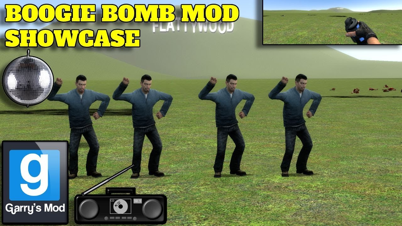 Garry's Mod - Boogie Bomb Mod Showcase - YouTube