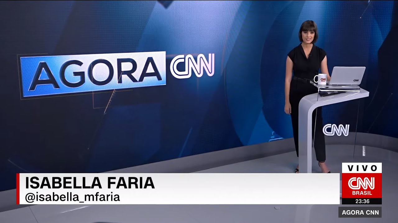 Trecho inicial do "Agora CNN" com Isabella Faria (22/03/21) | CNN ...