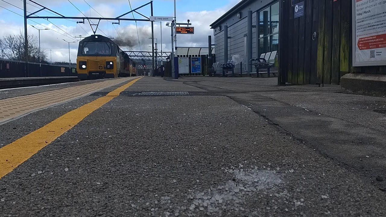 A trip to Denton Station and A Day at Guide Bridge Station 25/2/24 &26 ...