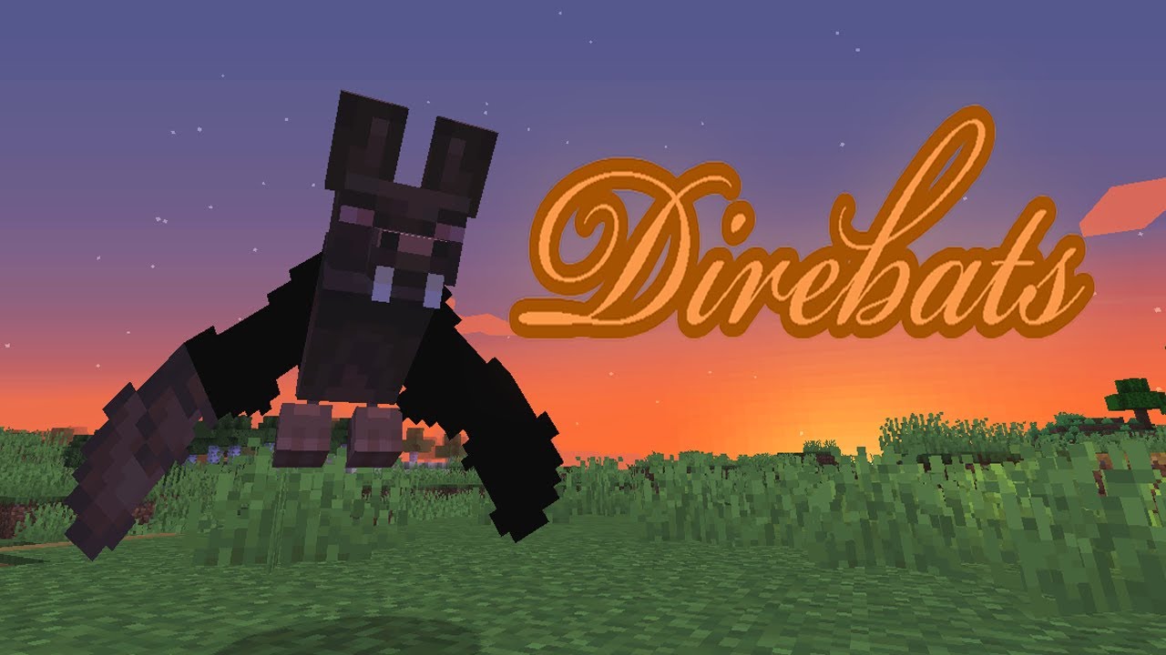 Minecraft Mod Showcase - Direbats - YouTube