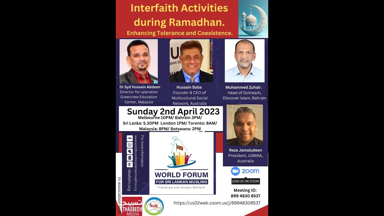 Interfaith activities during Ramadhan - Enhancing Tolerance and ...