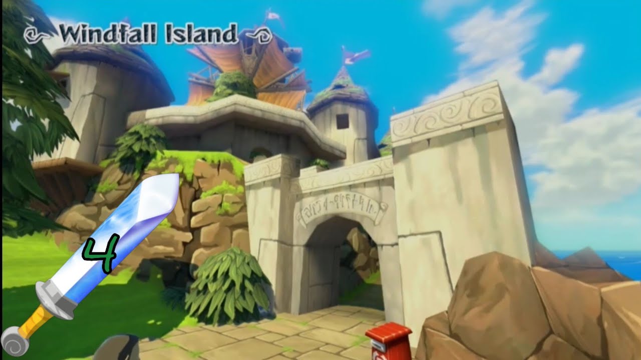Legend of Zelda Wind Waker Walkthrough Part 4: Windy Sails - YouTube