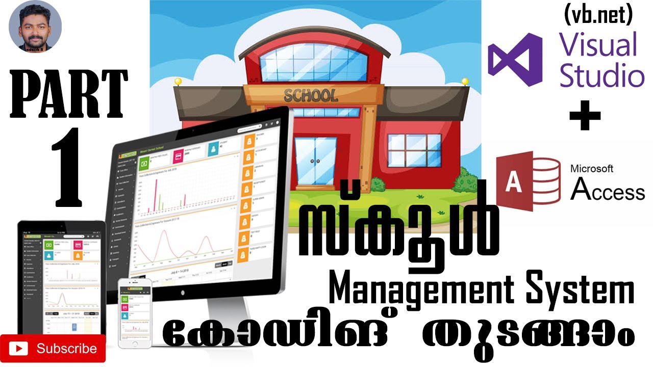 Vb Net Student Management System | Creation of Login Form Malayalam ...