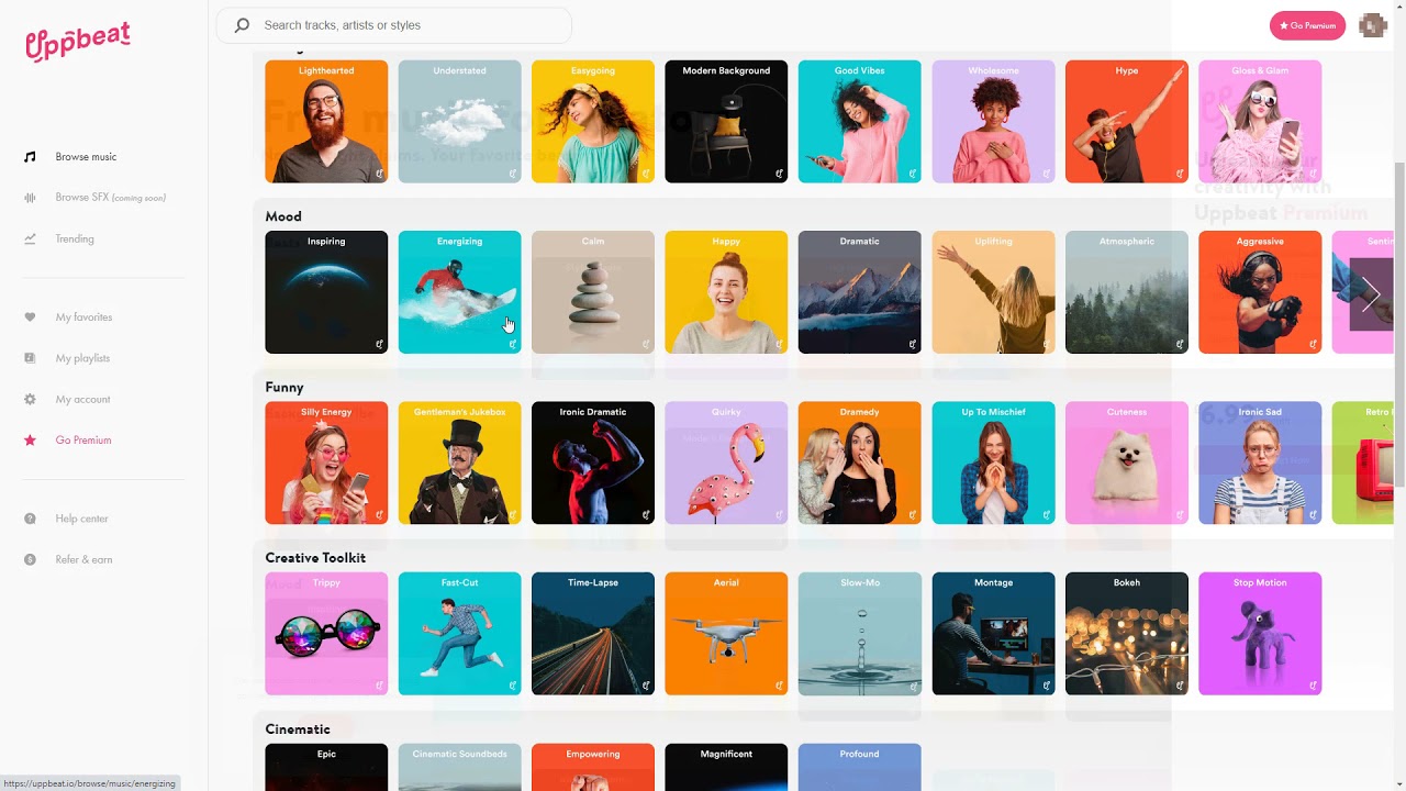 Uppbeat Review - FREE Music for YouTube WITHOUT COPYRIGHT ISSUES - YouTube