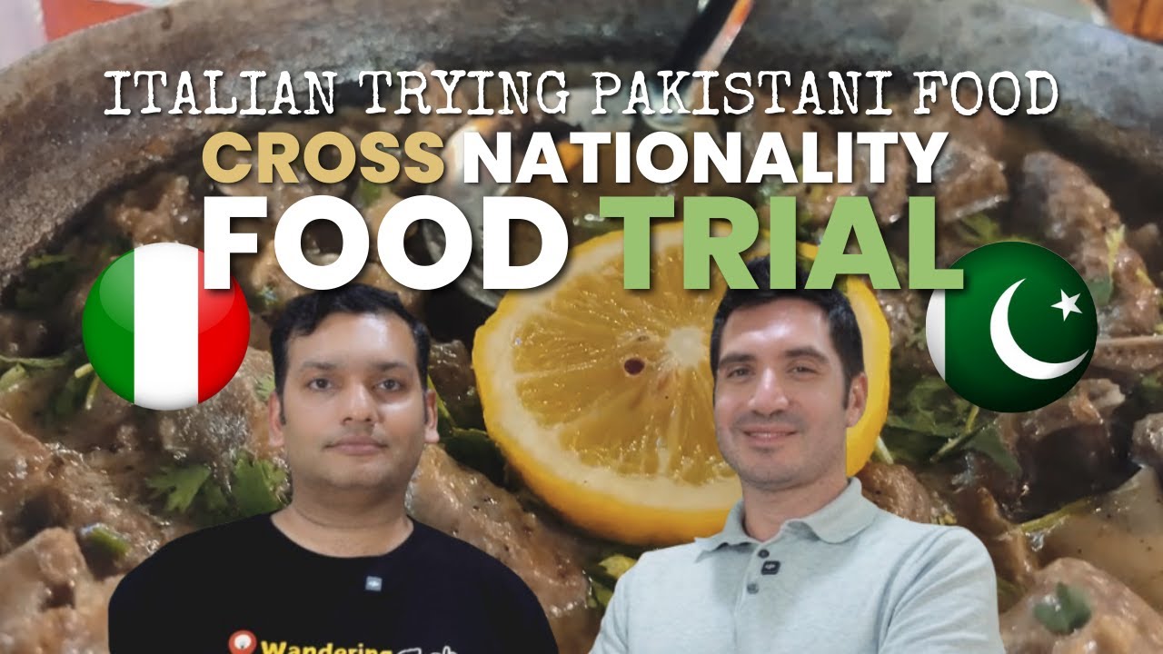 Italian Tries Pakistani Food for the First Time! (Honest Review) - YouTube