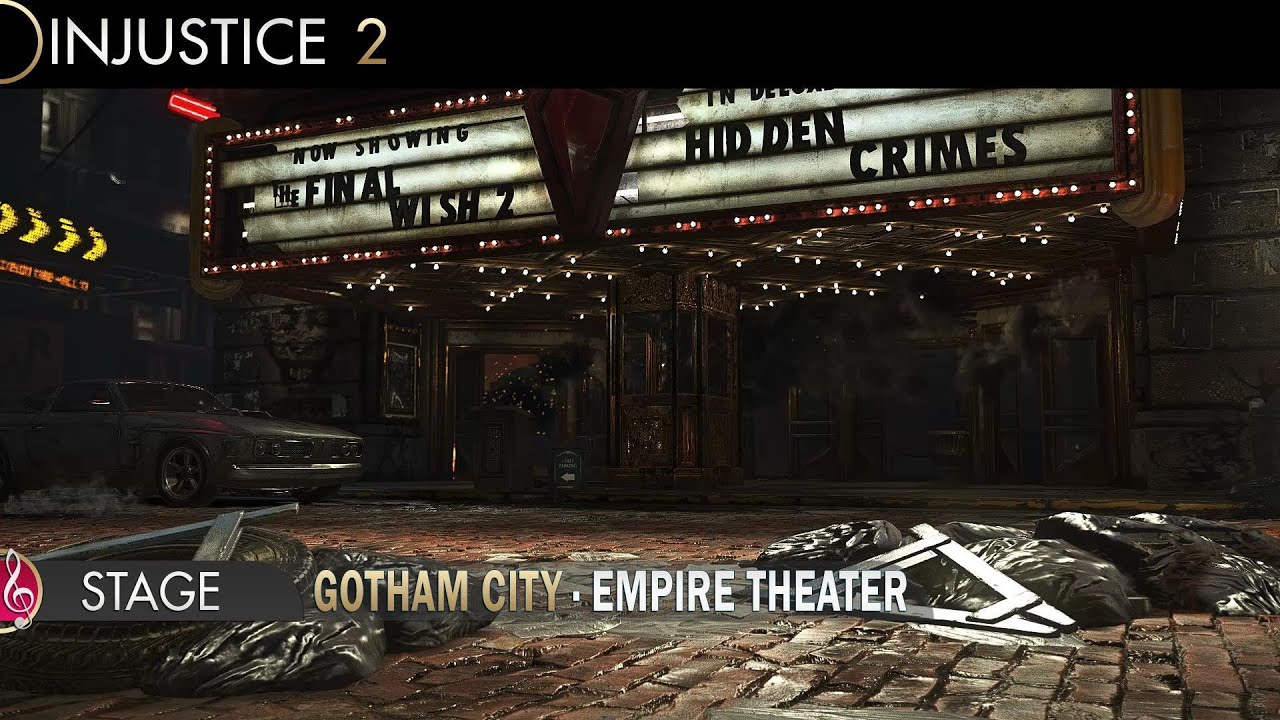 Injustice 2 ™ : Gotham City - Empire Theater - Stage (ST) - YouTube