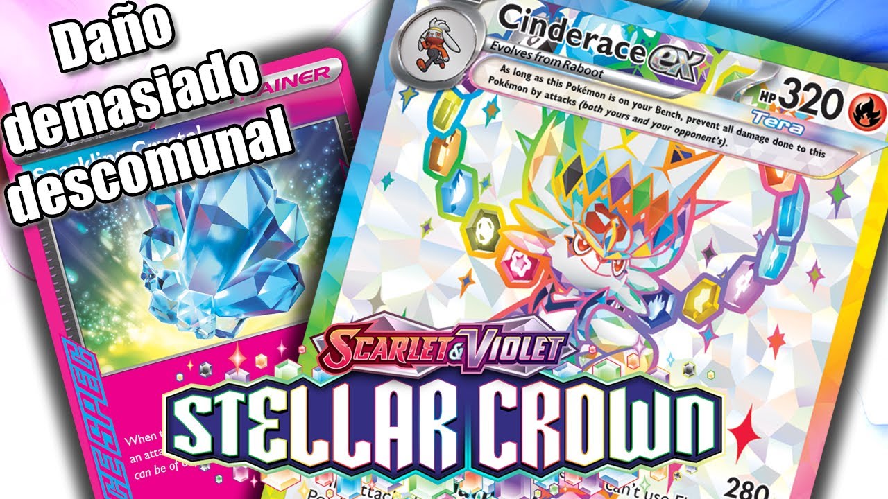 Que deck tan mas divertido | Cinderace EX | Pokémon TCG Live Español ...