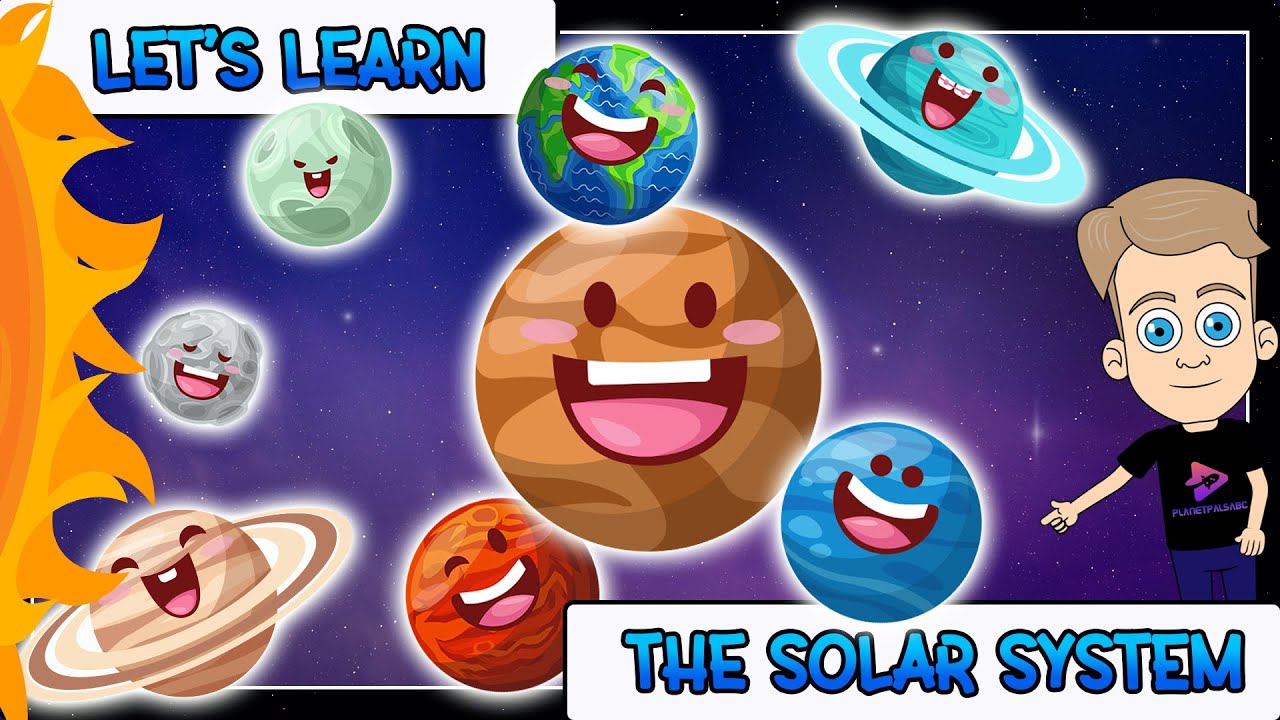 Let's Learn the Solar System | Simple Planets Video | Learn About The ...