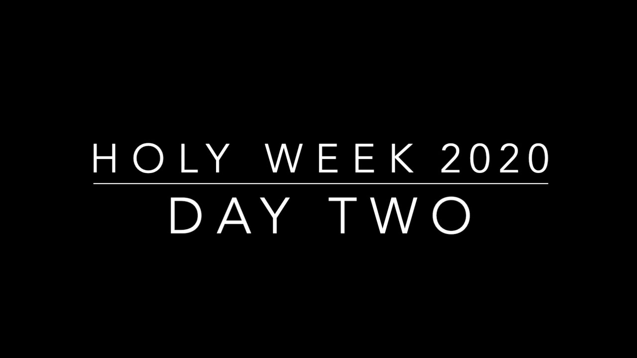 Holy Week 2020 Day Two : The Fruitless Fig Tree - YouTube