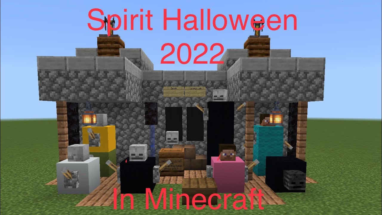 Spirit Halloween Minecraft at Nicole Webber blog