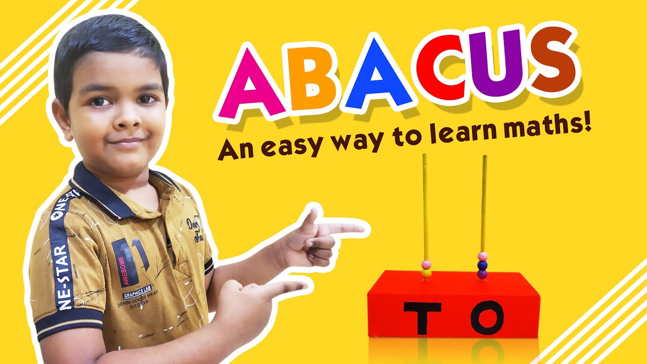 A Simple Home made Abacus Model For Kids I Learn Maths in Easy Way # ...