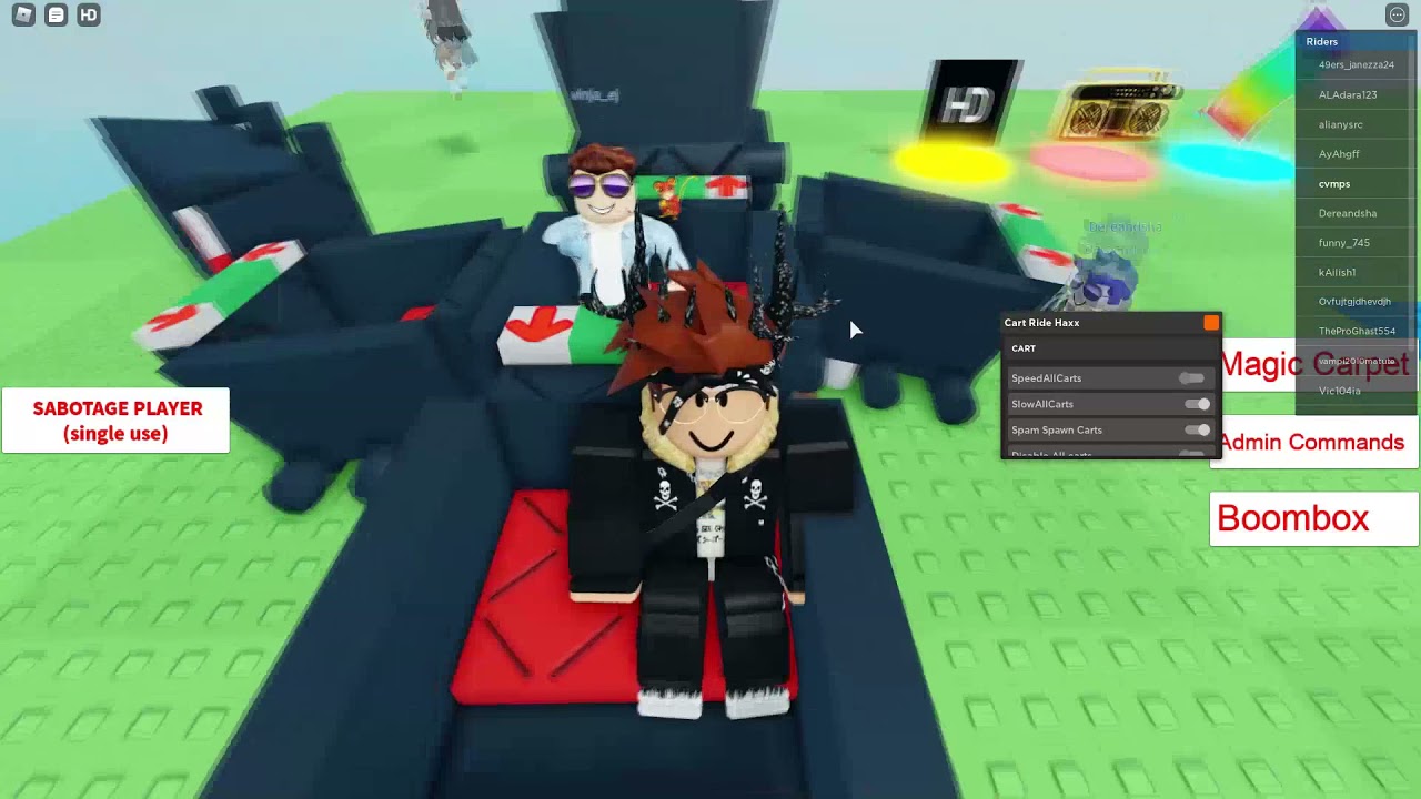 Roblox Exploiting - Cart Ride Into Rdite! - Cart Ride Hub Script - #52 ...