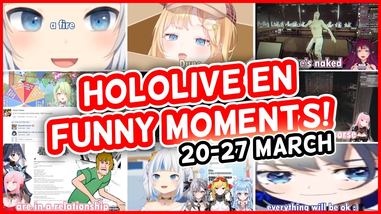 The Best Hololive EN Moments From The Last Week! [WEEKLY RECAP ...