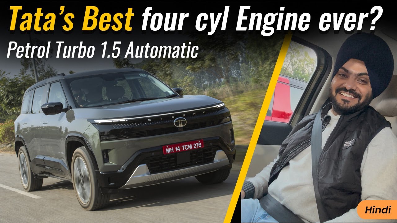 Tata Sierra Turbo AT Review — Is This the Best 4-Cylinder From Tata Yet ...