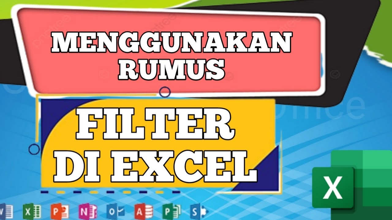 Cara Mudah Filter Data di Ms Excel - YouTube