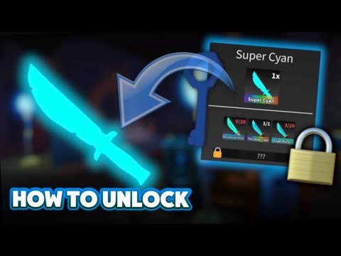 HOW TO UNLOCK SUPER CYAN CRAFTING RECIPE! 🔑 / Survive the Killer Roblox ...
