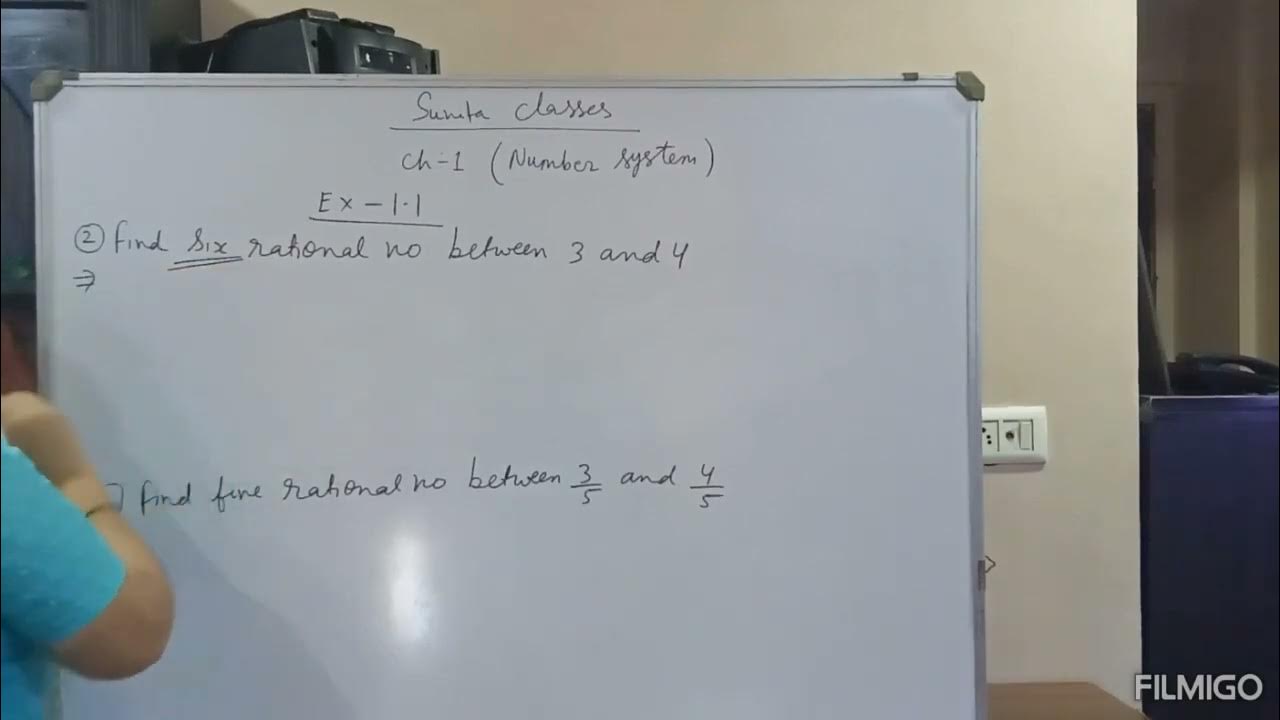 class 9 exercise 1.1 learn with Sunita - YouTube