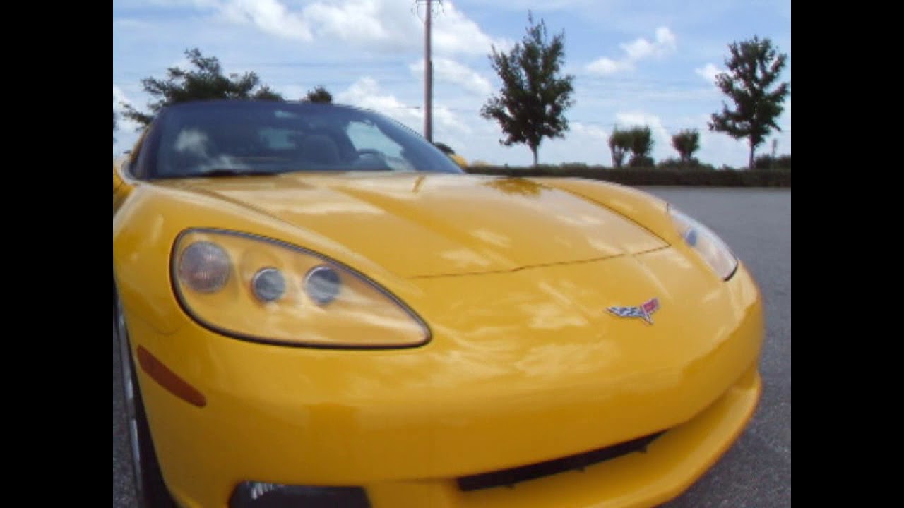 2005 Chevrolet Corvette Z51 Millenium Yellow only 31k miles For Sale ...