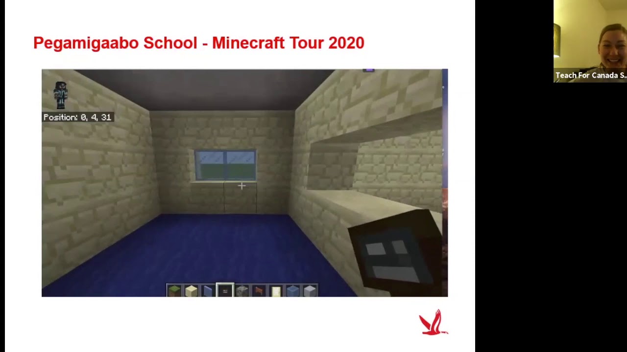 Minecraft Tour of Pegamigaabo School in Big Grassy River First Nation ...
