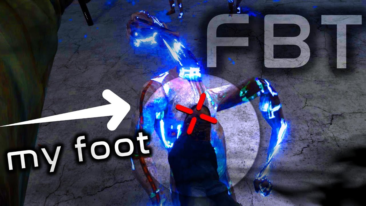 BONELAB: Zombie Warehouse With Full Body Tracking - YouTube